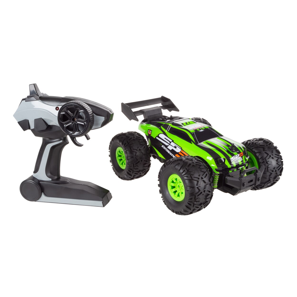 Hey! Play! Remote Control Monster Truck Car Off Road Rugged Toy Vehicle ...