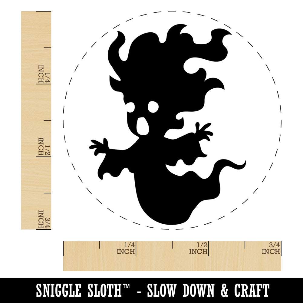 Haunted Halloween Ghost Banshee Monster Rubber Stamp for Stamping ...