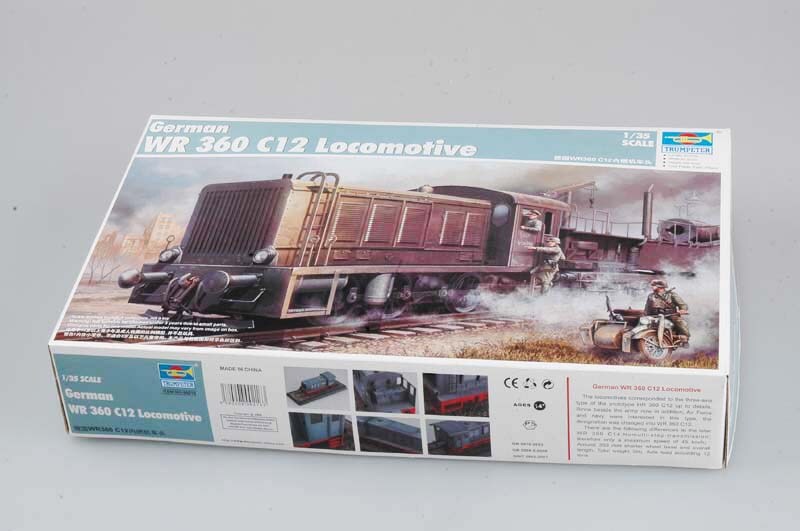 Trumpeter 1/35 GERMAN WR 360 C12 LOCOMOTIVE 1/35 Plastic Model | Michaels