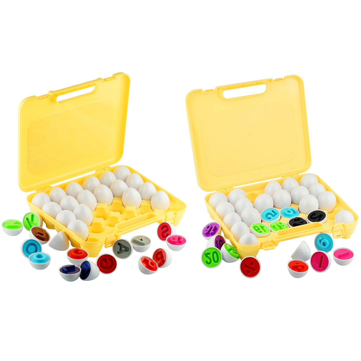 Dimple Fun Egg Matching Toy Set 2 Toddler Easter Educational Numbers ...
