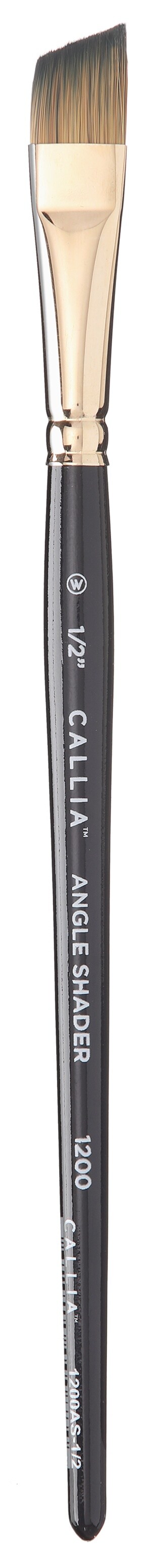 Willow Wolfe Callia Artist Angle Shader Brush-1/2" | Michaels