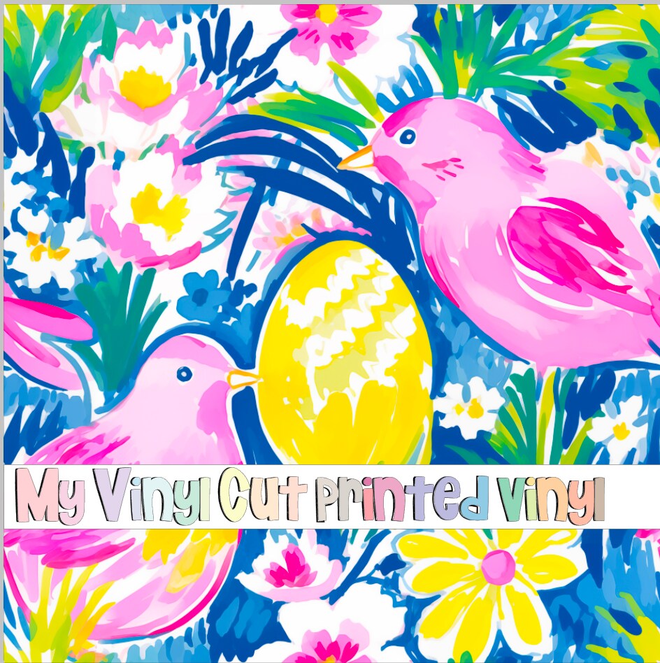 12 x 12 inch Sheet of Printed Vinyl or HTV in the K80-35 Pattern ...