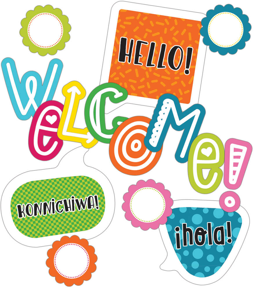 Carson Dellosa School Pop Welcome Bulletin Board Set Michaels