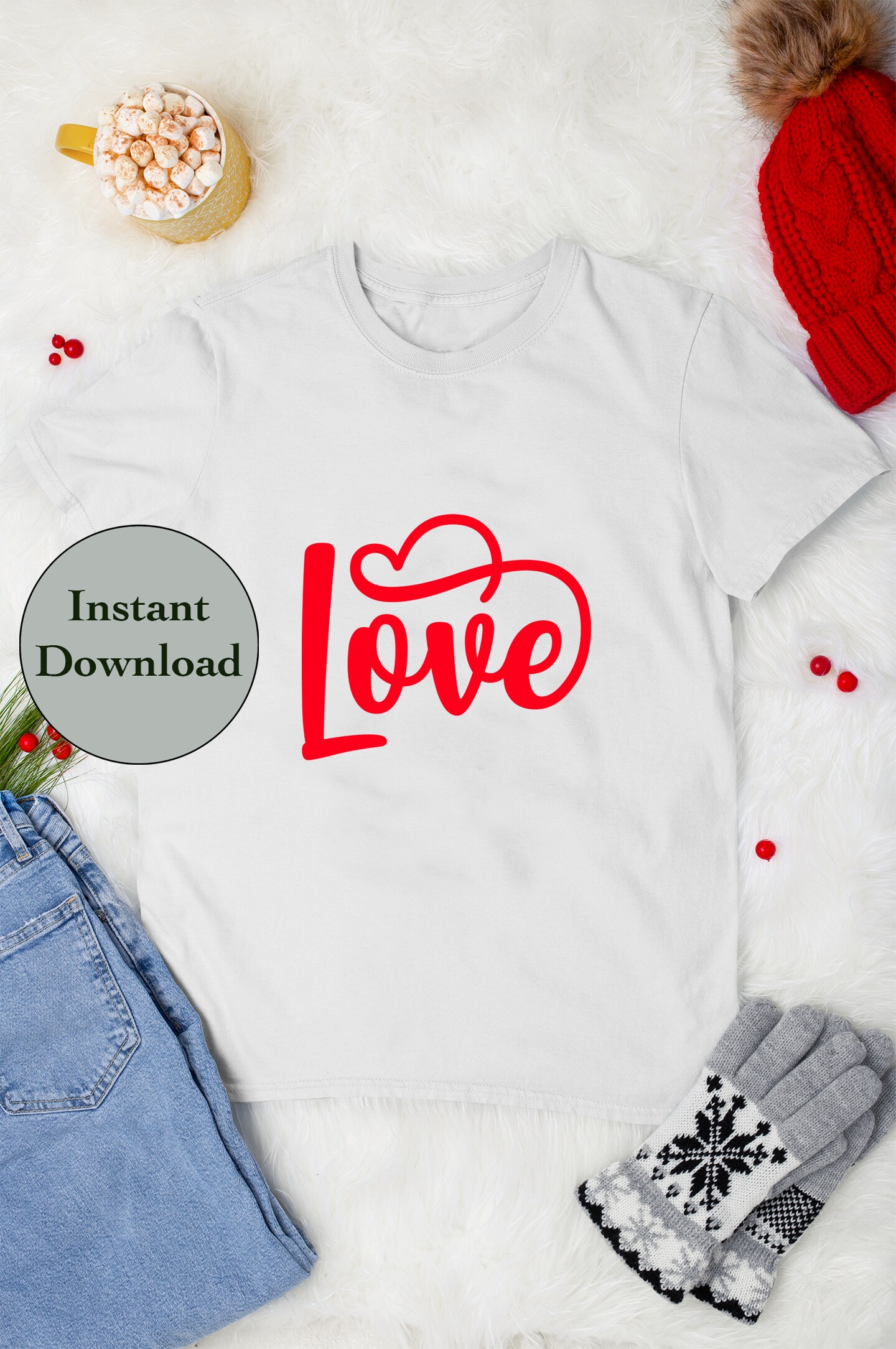 Valentines SVG PNG DXF EPS JPG File Digital Download, Valentine's Day ...