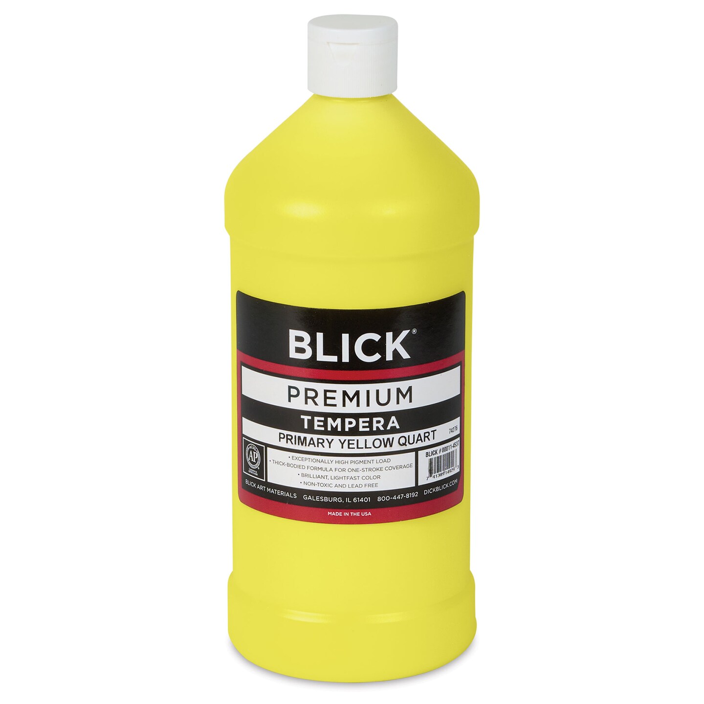 Blick Premium Grade Tempera - Primary Yellow, Quart | Michaels