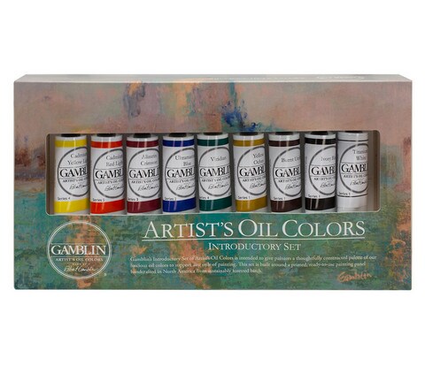 GAMBLIN ARTISTS OIL COLORS INTRODUCTORY SET | Michaels