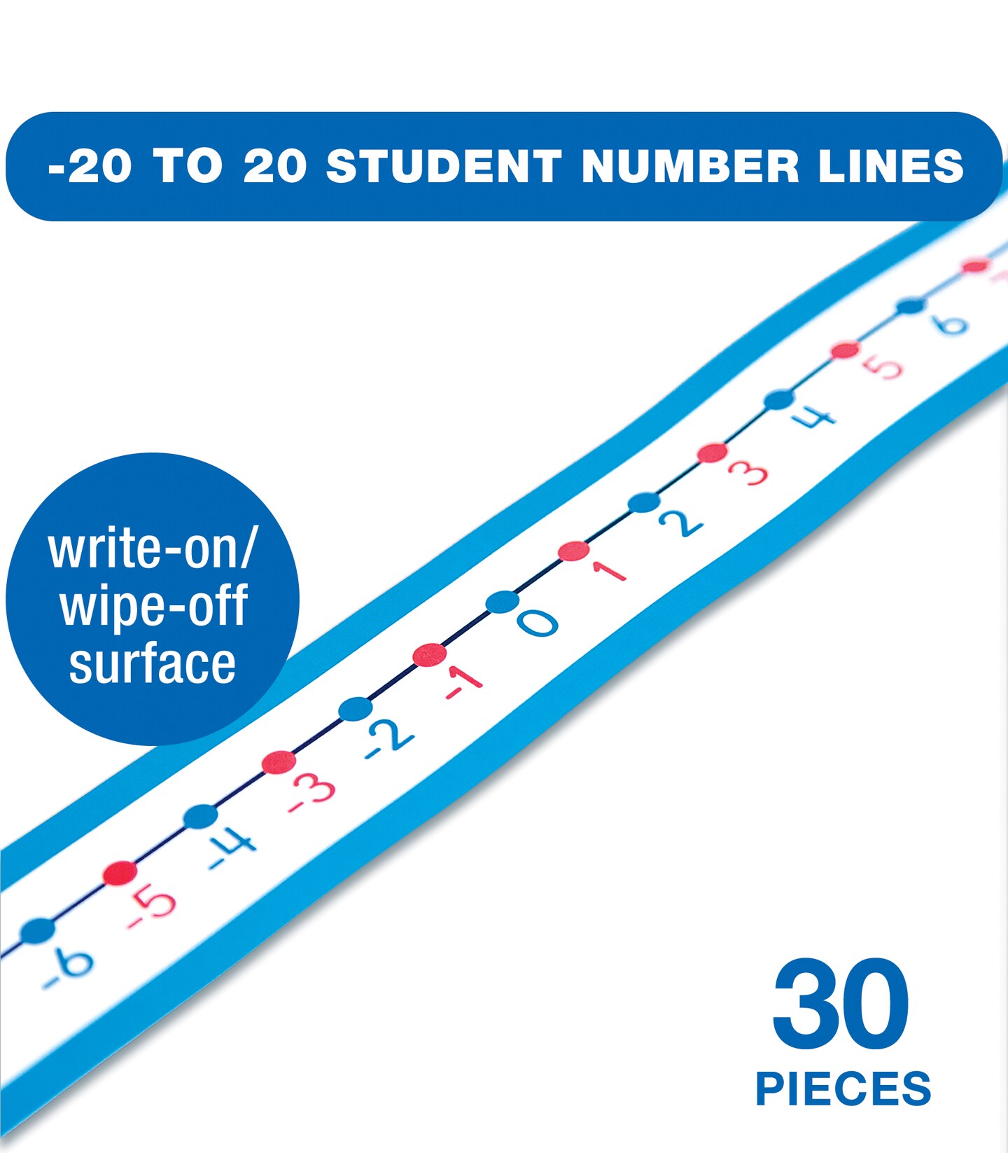 Carson Dellosa -20 to 20 Student Number Lines Manipulative | Michaels