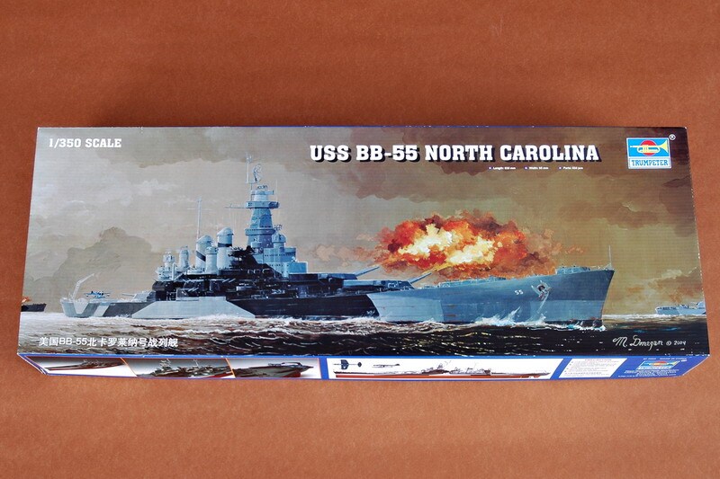 Trumpeter 1/350 BB-55 N.CAROLINA BATTLESHIP 1/350 Plastic Model | Michaels