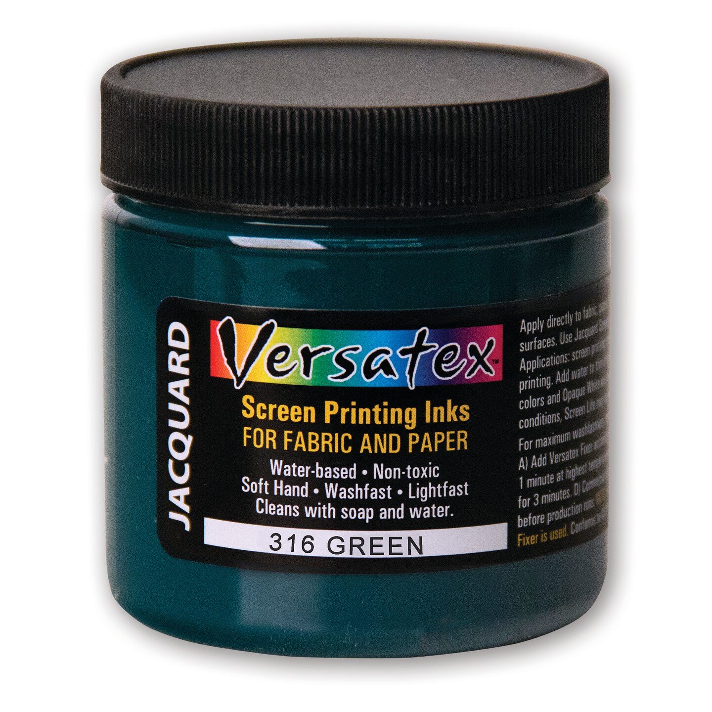 Jacquard Versatex Screen Printing Ink, 4 oz., Green | Michaels