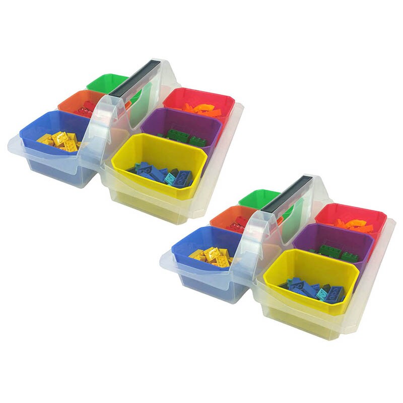 Small Caddy with 6 Cups, Pack of 2 | Michaels