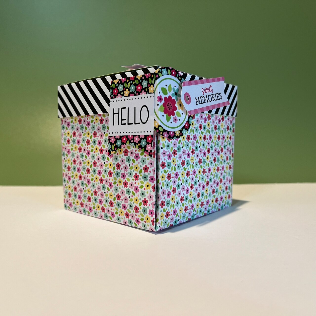 Explosion Box for Mother's Day with Silhouette and Kesley Anderson ...