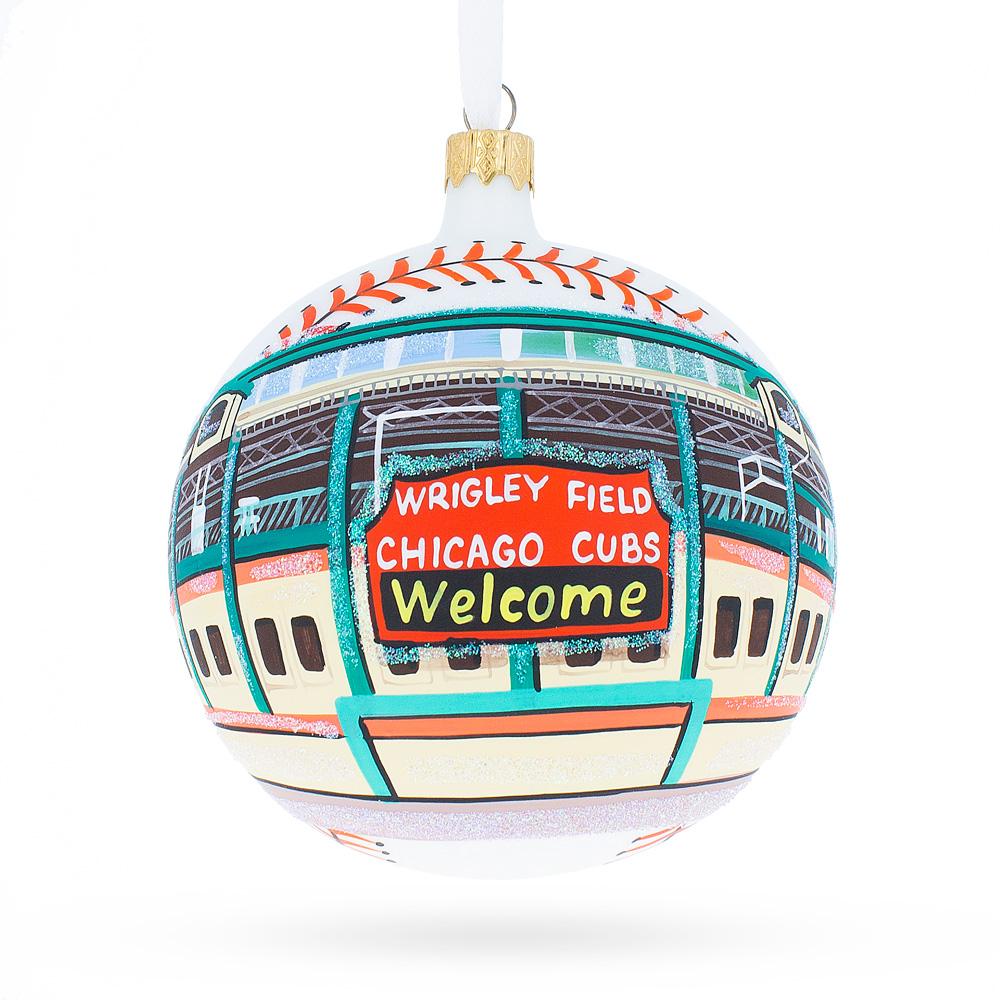 Chicago, Illinois Glass Ball Christmas Ornament 4 Inches | Michaels