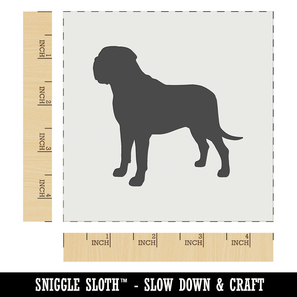 English Mastiff Dog Solid Wall Cookie DIY Craft Reusable Stencil | Michaels