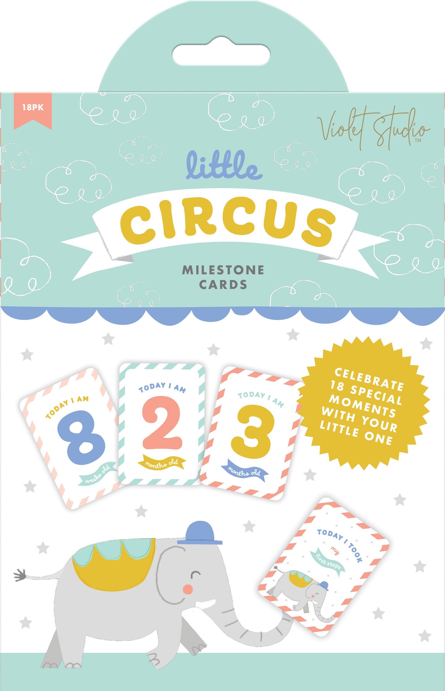 Violet Studio Milestone Cards-Little Circus | Michaels