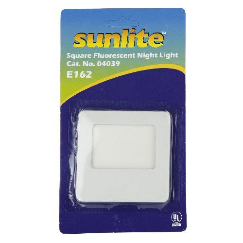 SUNLITE Neon Glow Night Light White Square E162 | Michaels