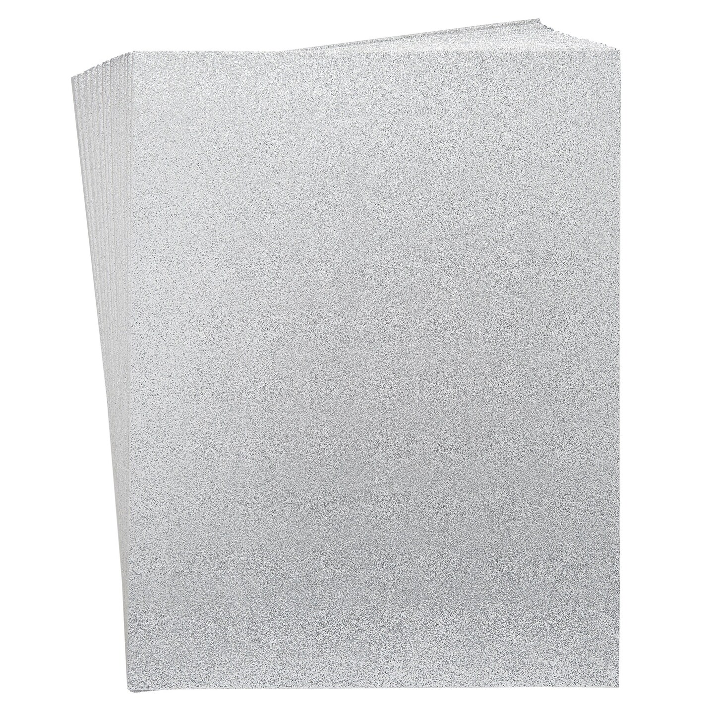 30 Sheets Silver Glitter Cardstock Paper for DIY Crafts, Card Making ...
