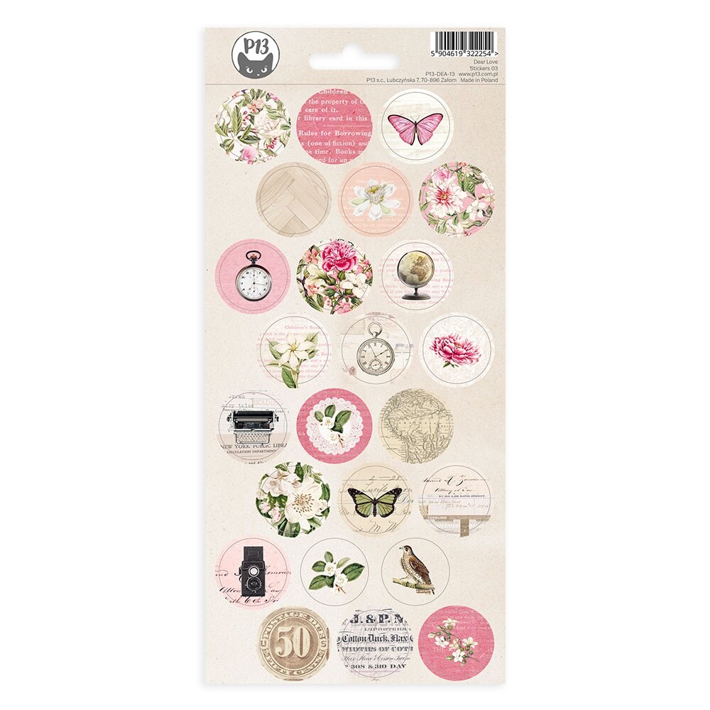 Dear Love Cardstock Stickers 4"X9"-#03 | Michaels