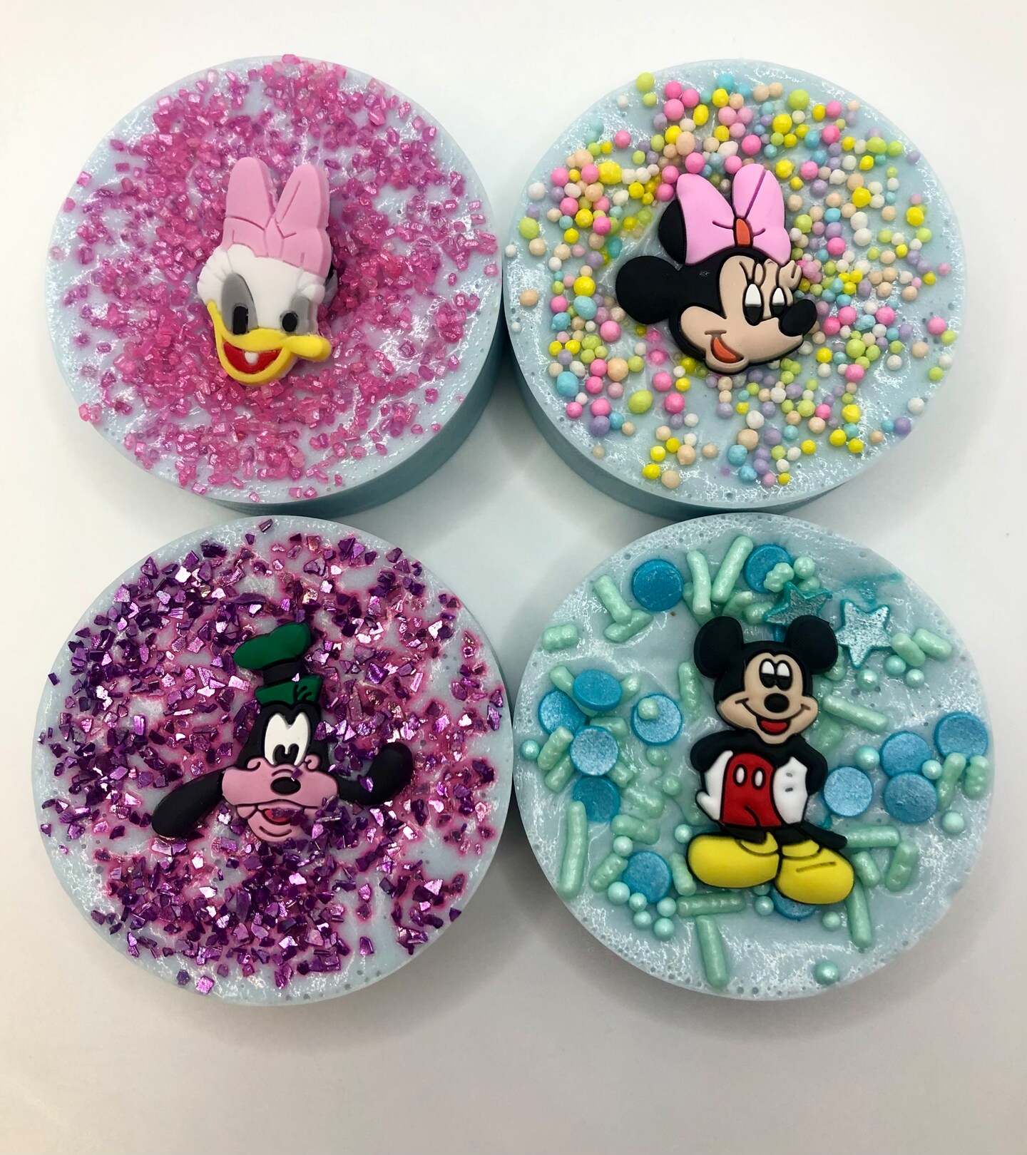 Mickey Mouse and Friends Inspired Charm Soap Set of 5 | MakerPlace by ...