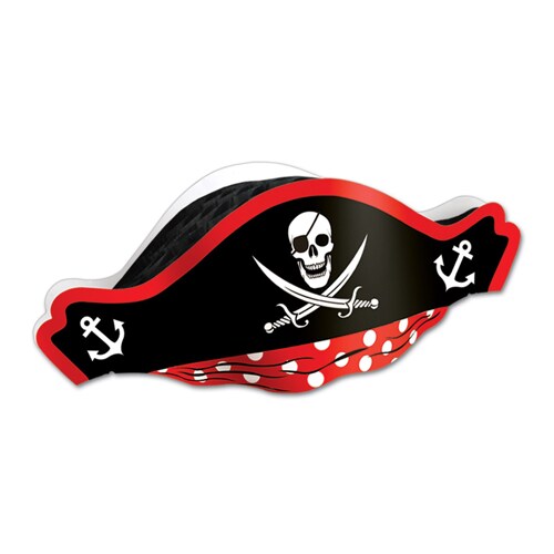 Printed Pirate Hat with Tissue Crown | Michaels