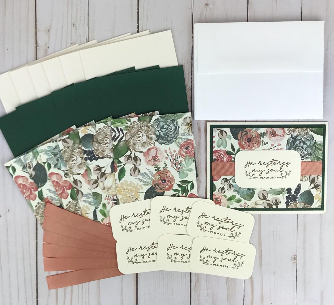 Religious Card Making Kit for Women, Handmade Card Kit, Christian Card ...