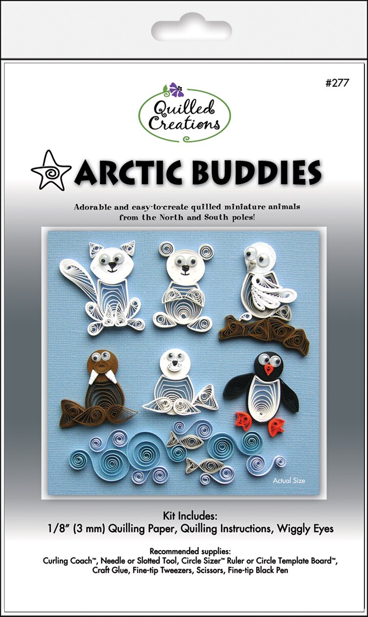 Quilled Creations Quilling Kit-Arctic Buddies | Michaels