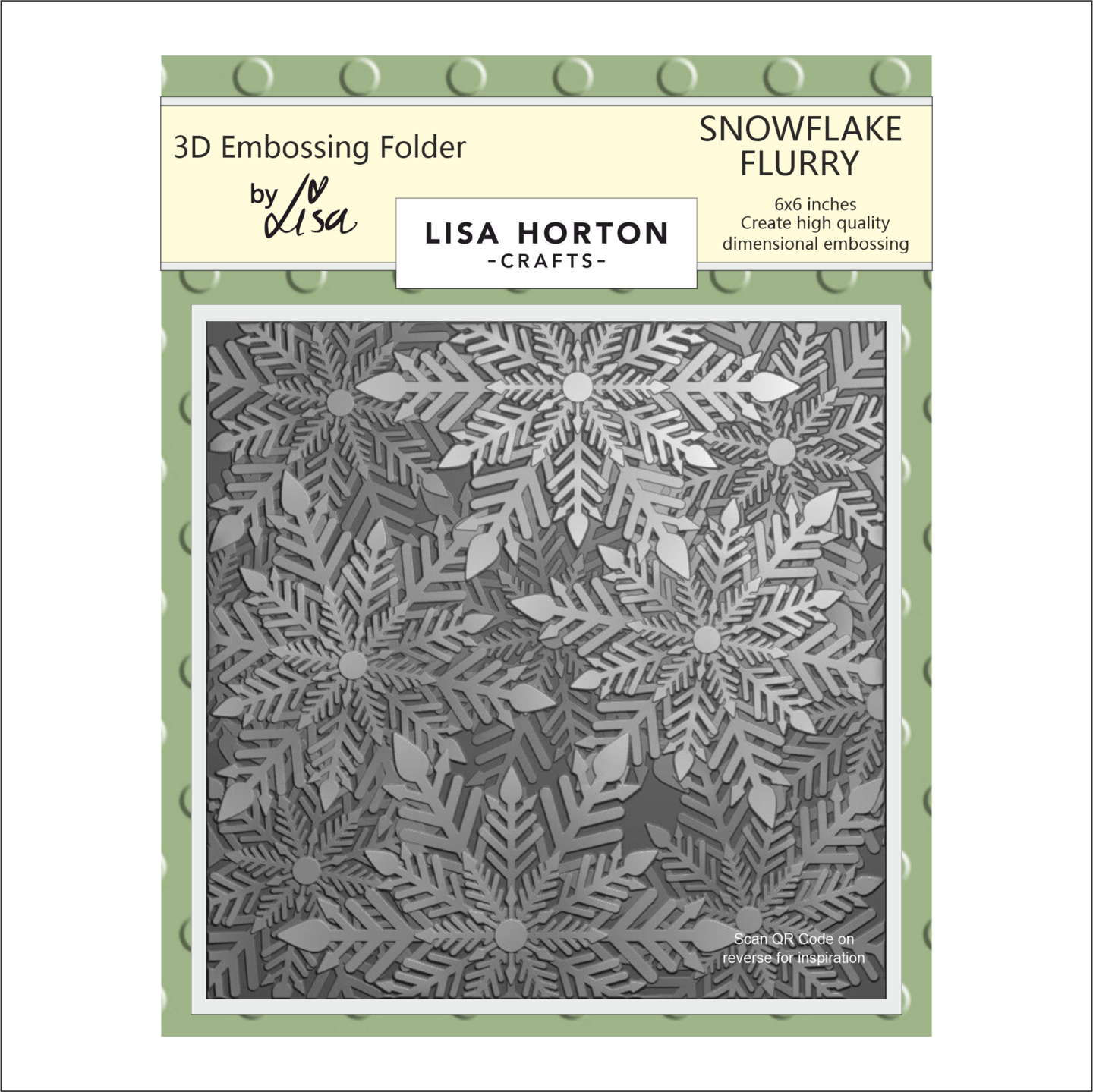 Lisa Horton --That Craft Place Lisa Horton Crafts Snowflake Flurry 6x6 ...