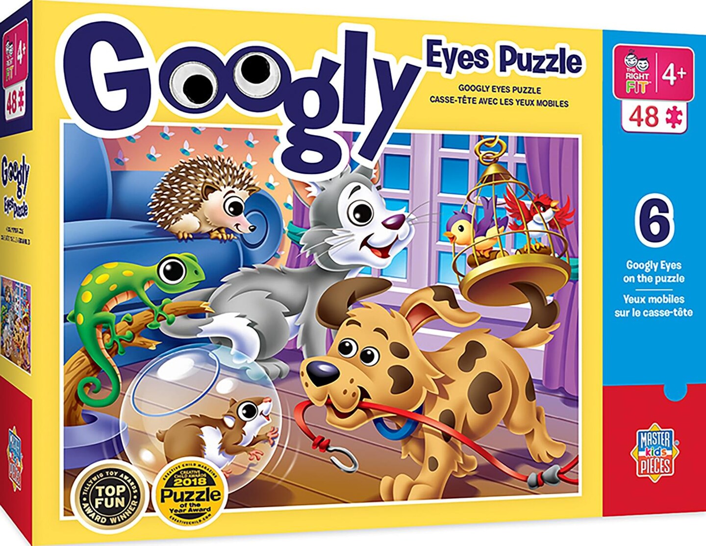 Pets 48 Piece Googly Eyes Jigsaw Puzzle | Michaels
