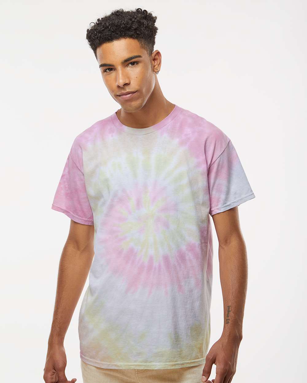 Colortone® Multi-Color Tie-Dyed Crewneck Short Sleeve T-Shirt | Michaels