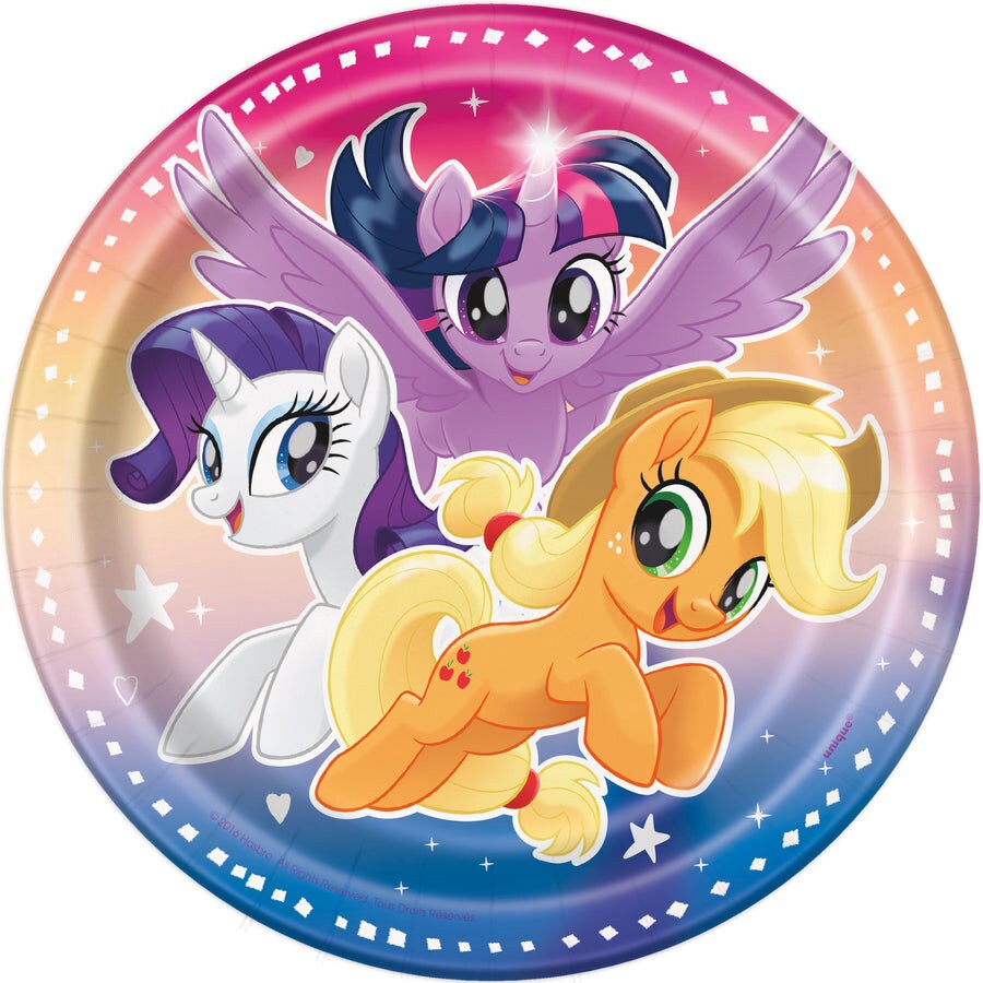 My Little Pony Round 7" Dessert Plates, 8ct | Michaels