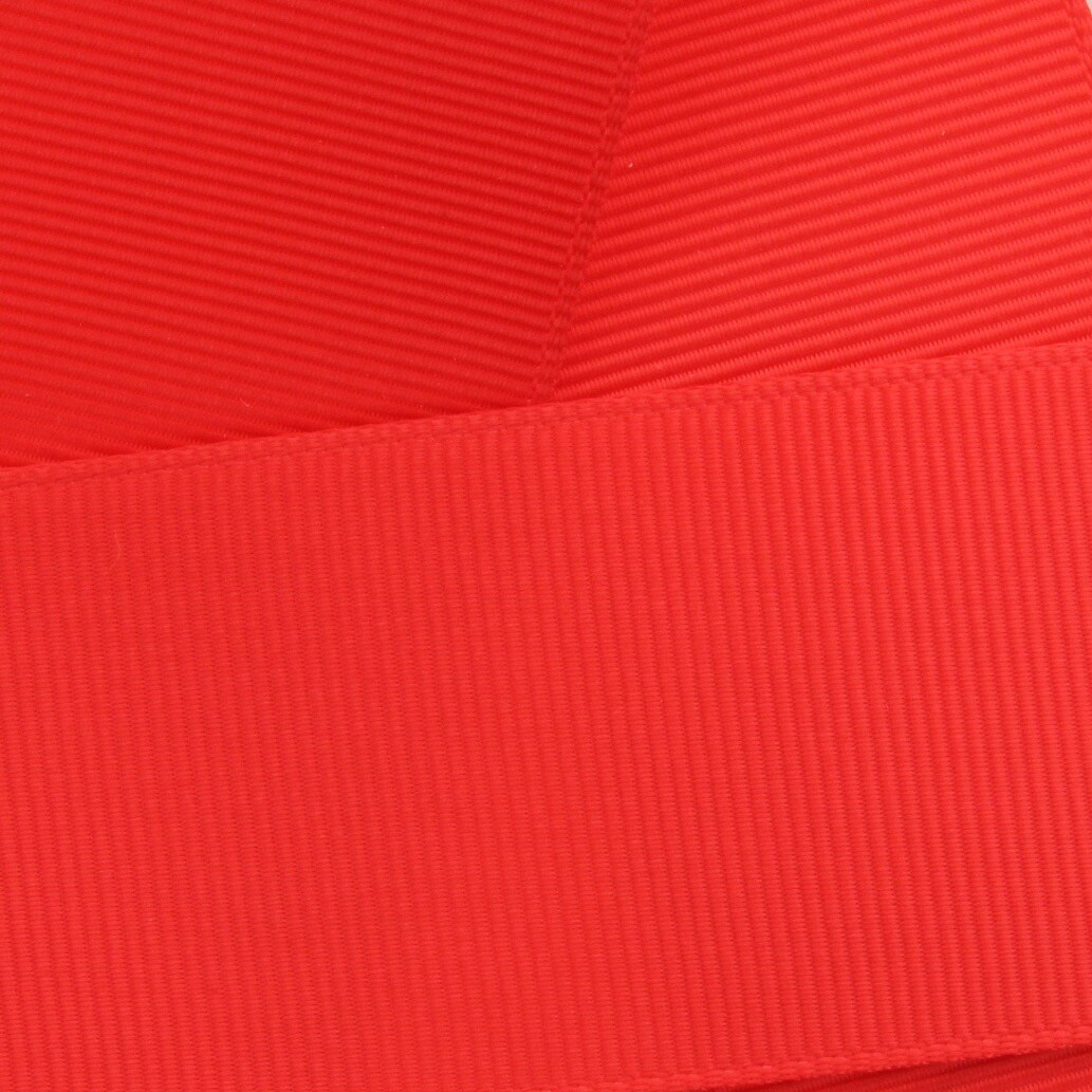 3/8" Grosgrain Ribbon Solid 235 Poppy Red 100 Yard | Michaels