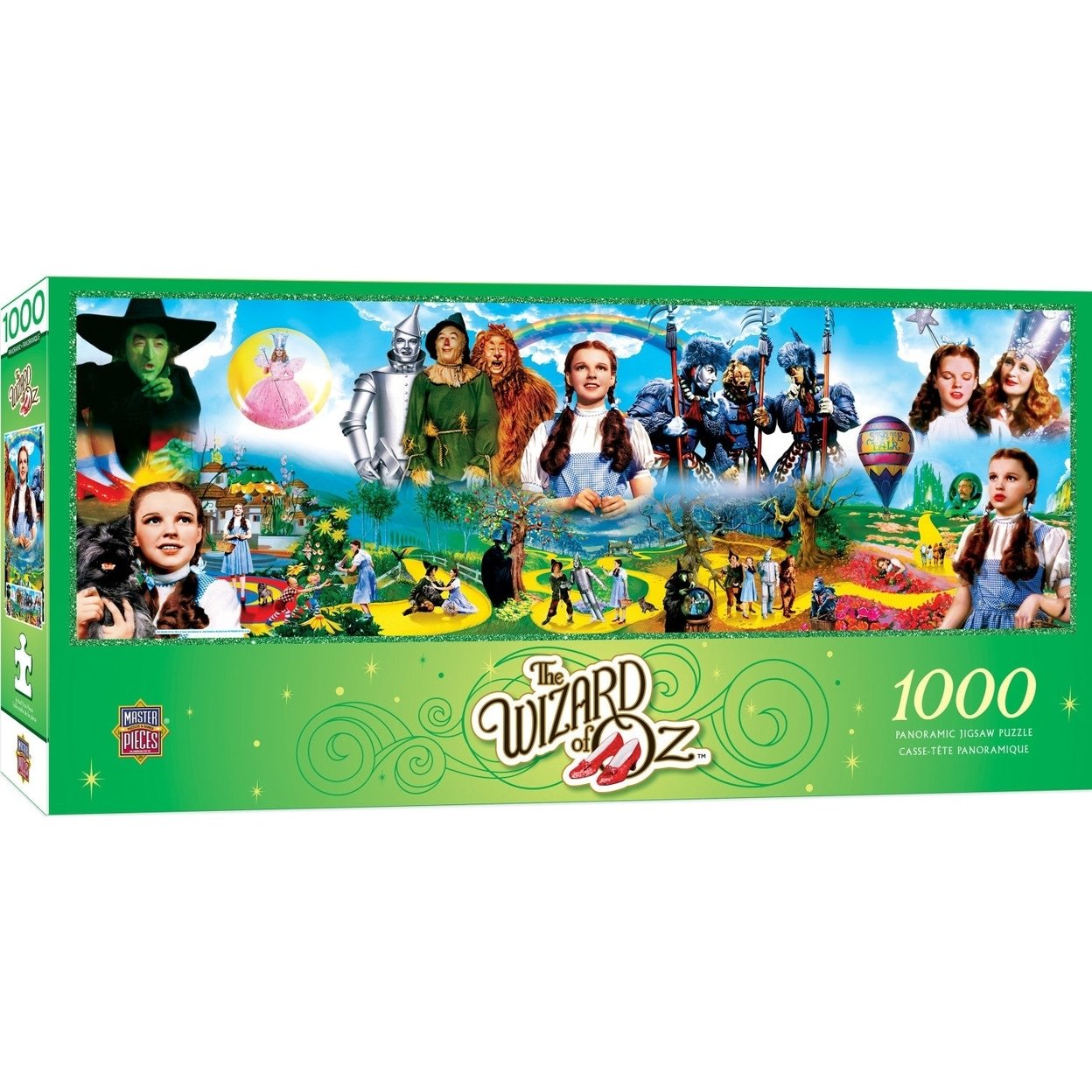 Masterpieces The Wizard Of Oz 1000 Piece Panoramic Jigsaw Puzzle 13X39 ...