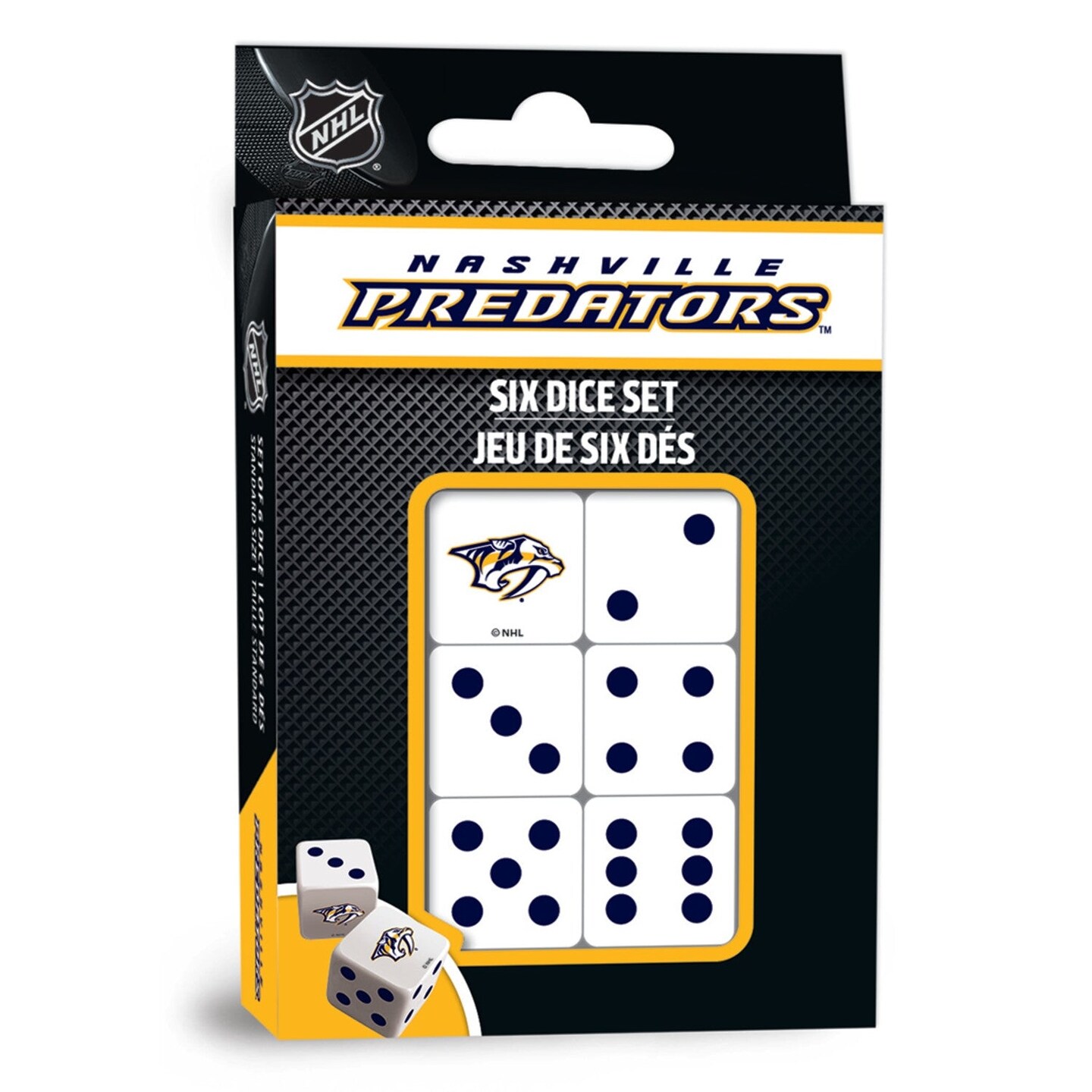 MasterPieces Nashville Predators Dice Set | Michaels