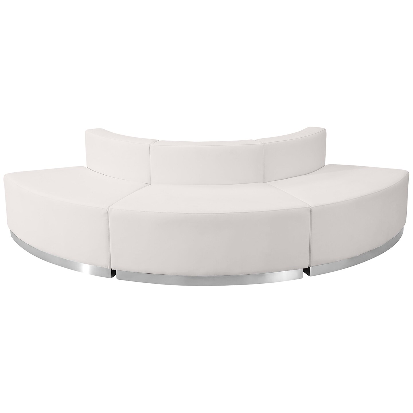Emma and Oliver Faux Leather Modular Reception Seating Configuration, 3 Pieces | Michaels