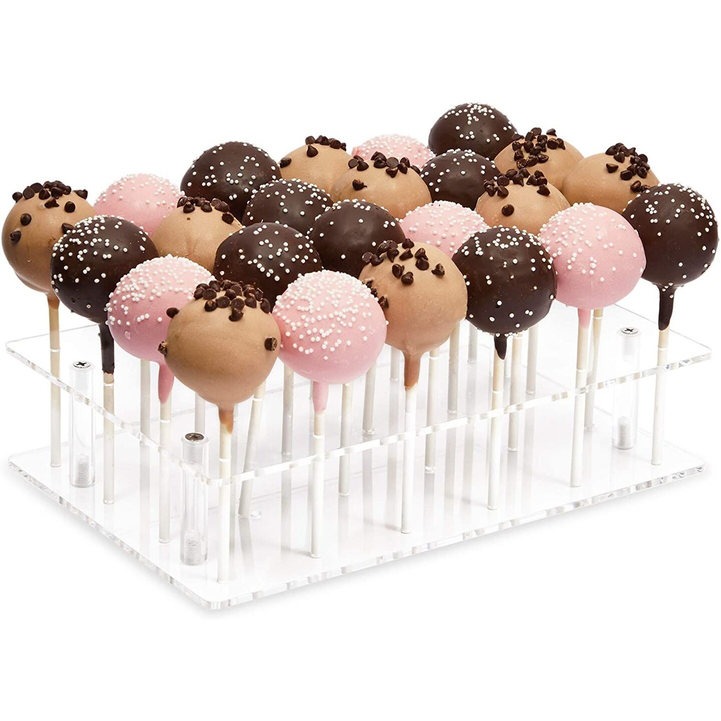 Clear Acrylic Cake Pop Stand Lollipop Display Holder 24 Holes Michaels Clear Acrylic Cake Pop Stand Lollipop Display Holder 24 Holes Michaels