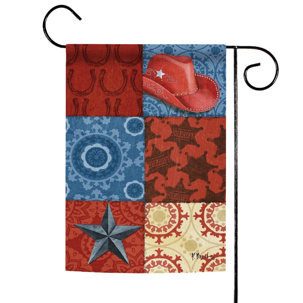 Cowboy Collage Decorative Cowboy Flag | Michaels