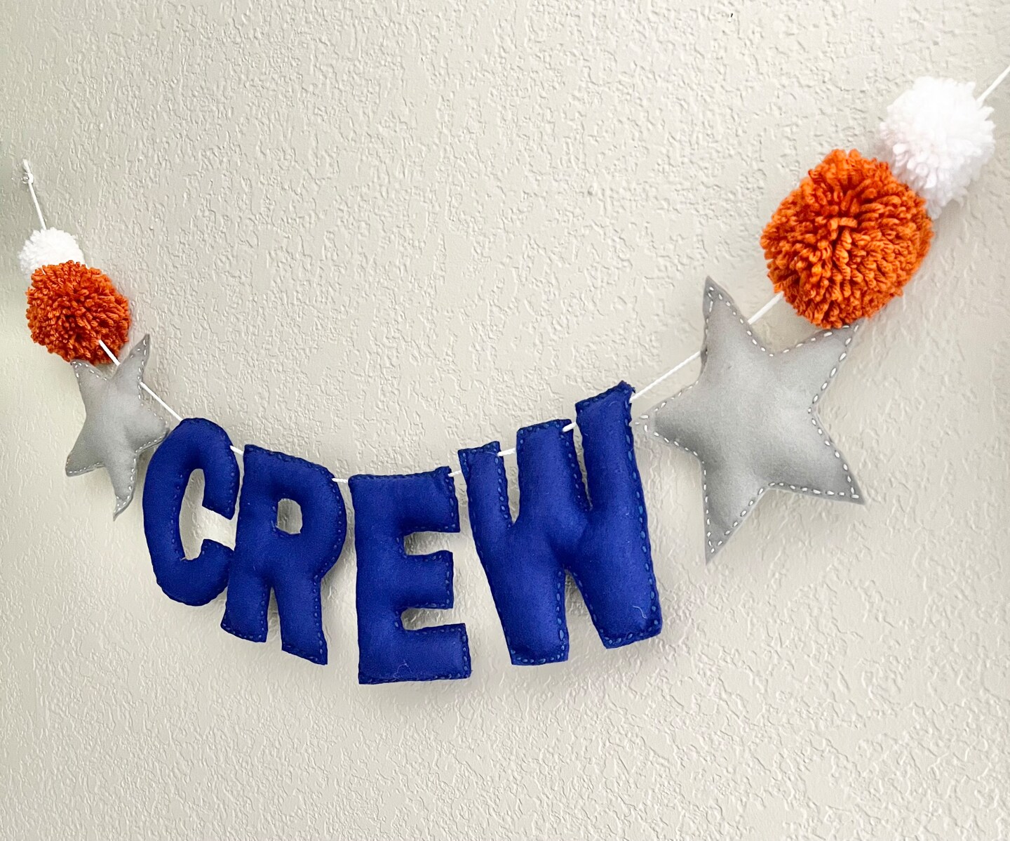 Boy Felt Name Banner, Personalized Boy Name Banner, Boy Nursery Banner ...