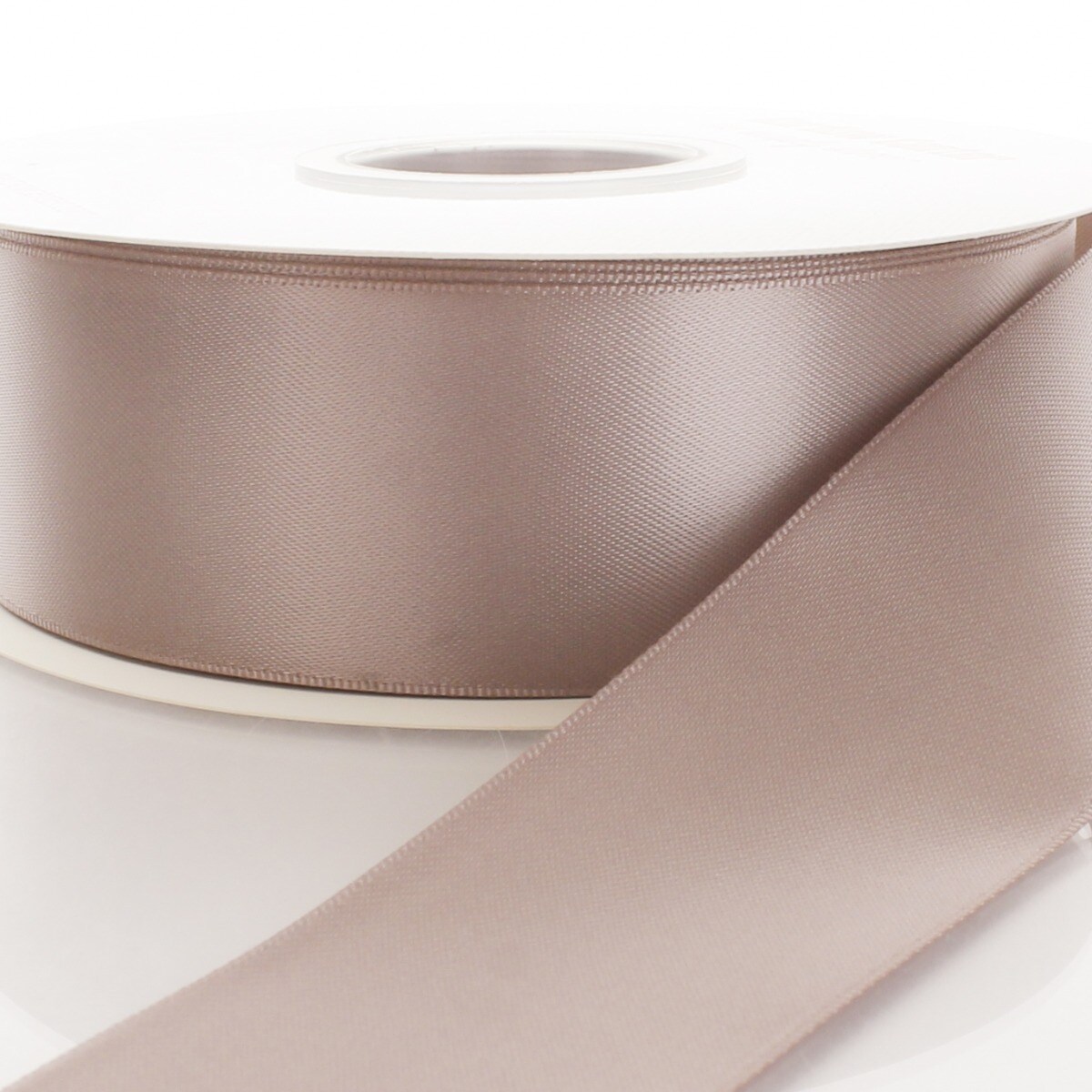 4" Double Faced Satin Ribbon 814 Truffle 100yd | Michaels