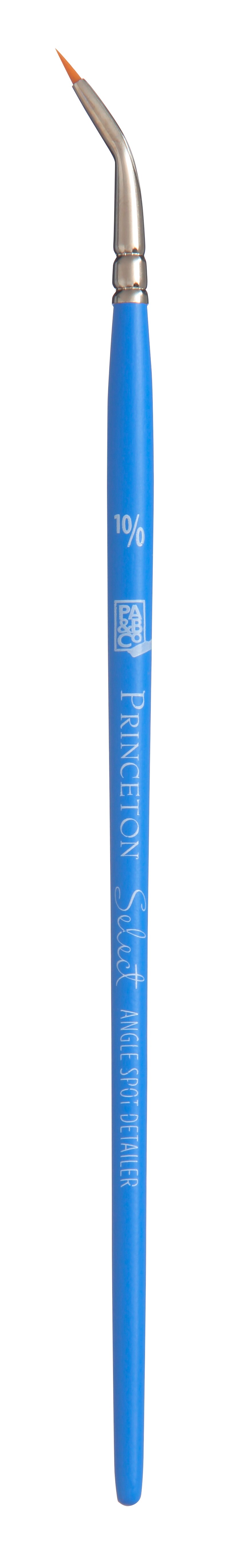 Princeton Brush Select Artiste Brush, Angled Spot Detailer, 10/0 | Michaels