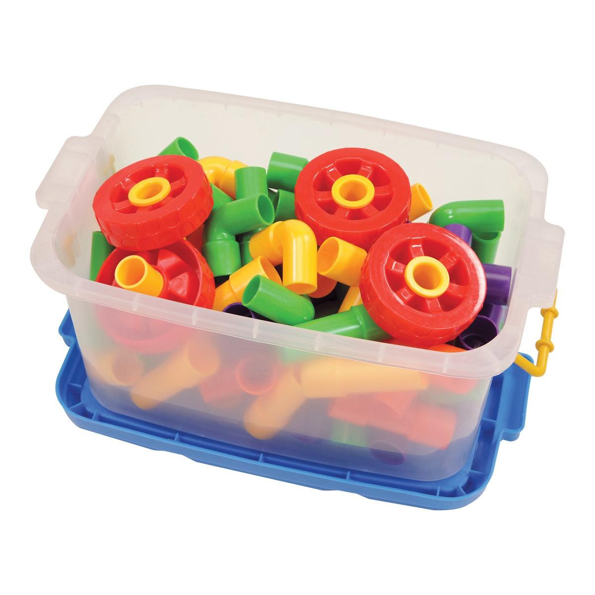Joyn Toys Tube Building Construction, Color: Multicolored, Count: 72 ...