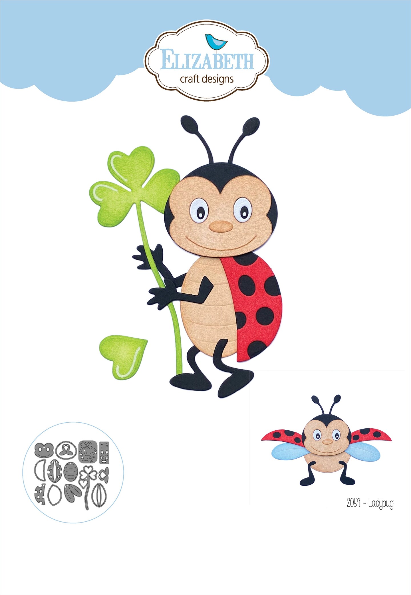 Elizabeth Craft Metal Die-Ladybug | Michaels
