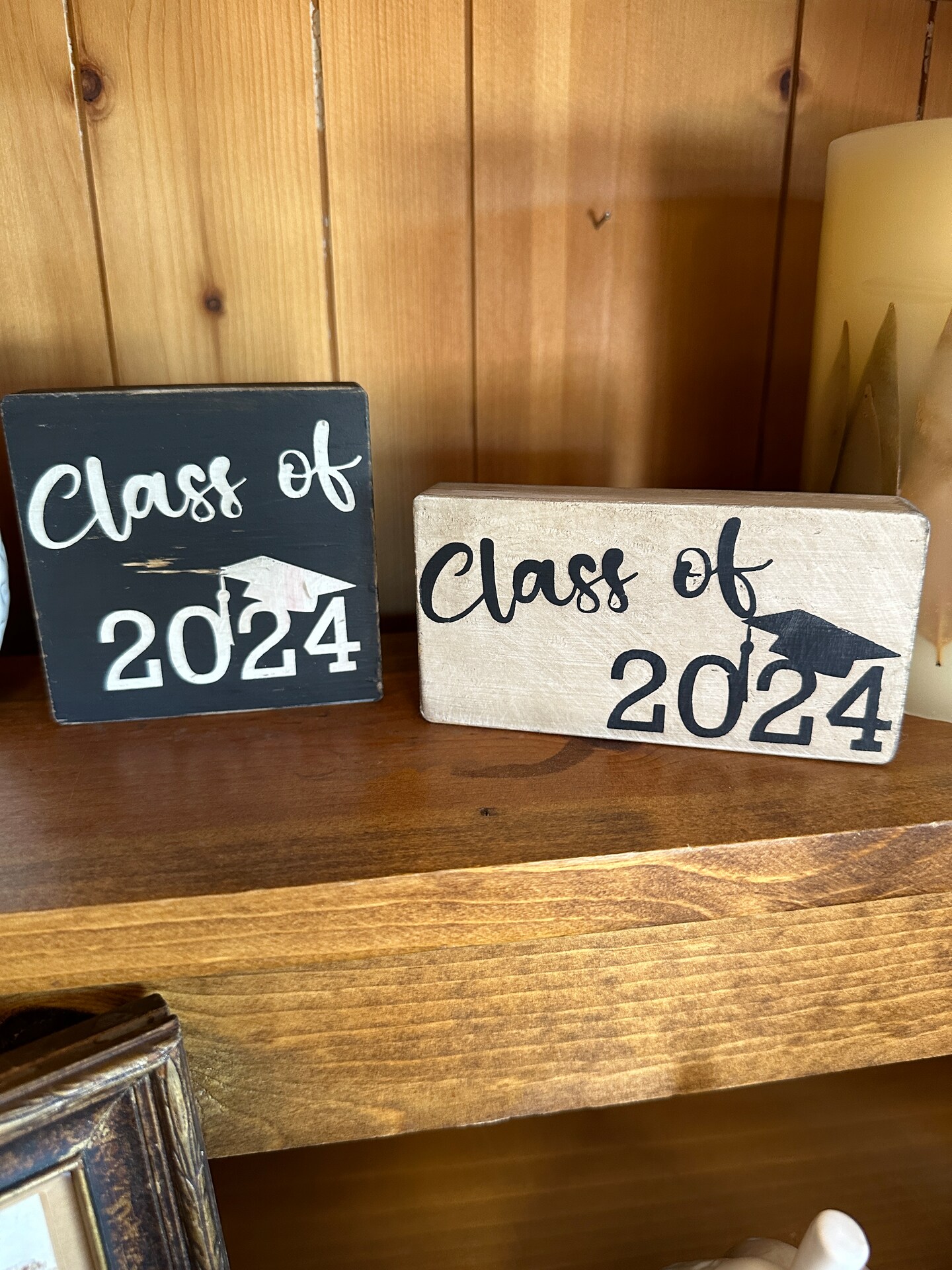 Class of 2024 wood block, Graduation, Graduate, class of 2024, grad ...