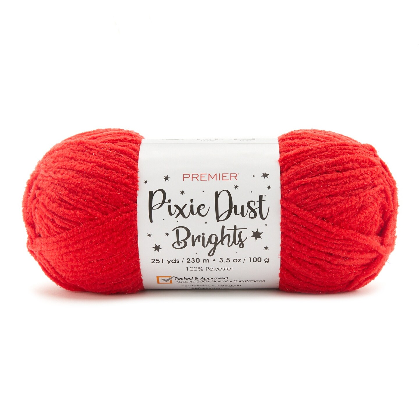 Premier Pixie Dust Brights Yarn-Red | Michaels