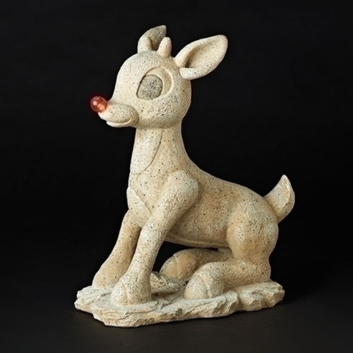 Roman 17.75" Solar Rudolph Christmas Outdoor Garden Statue | Michaels