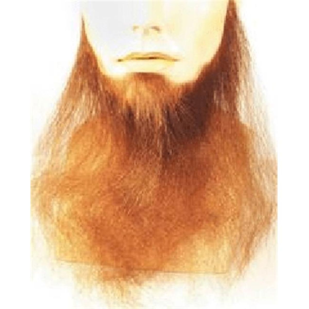 The Costume Center Light Brown Full Face Men Adult Halloween Beard ...