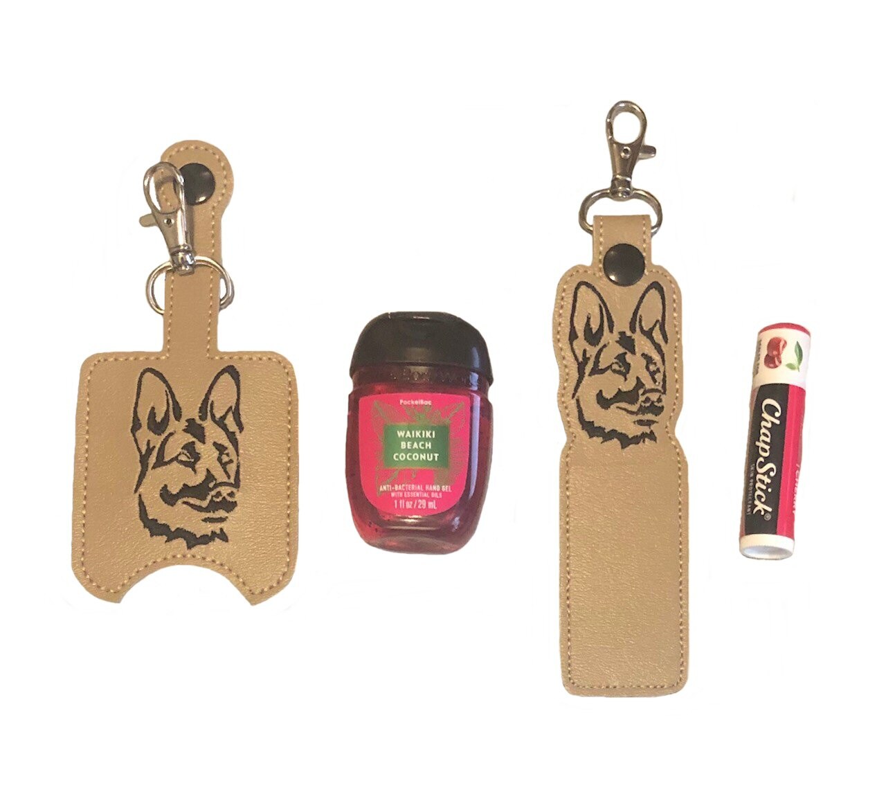 German Shepherd Hand Sanitizer Holder and or Lip Balm Holder ...