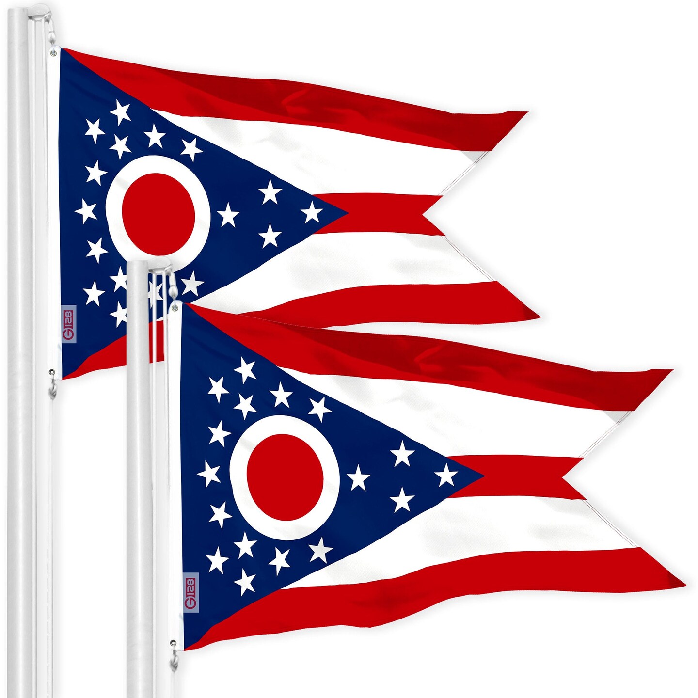 Ohio OH State Flag 3x5 Ft 2-Pack 150D Printed Polyester By G128 | Michaels