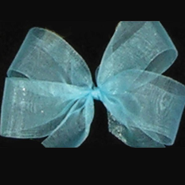 The Ribbon People Sky Blue Solid Organdy Craft Ribbon 4" x 55 Yards ...