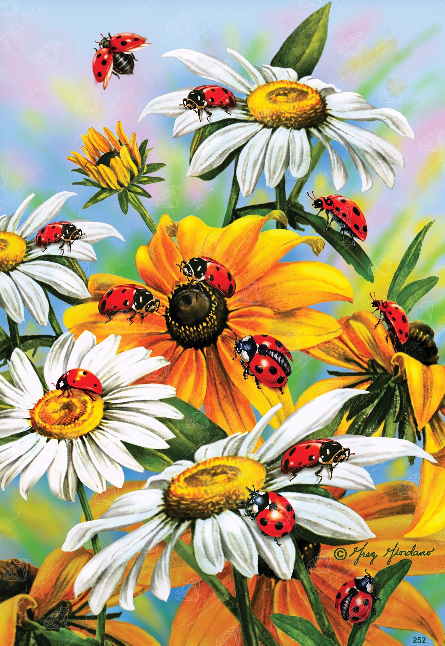 Ladybug on Sunflower | Michaels