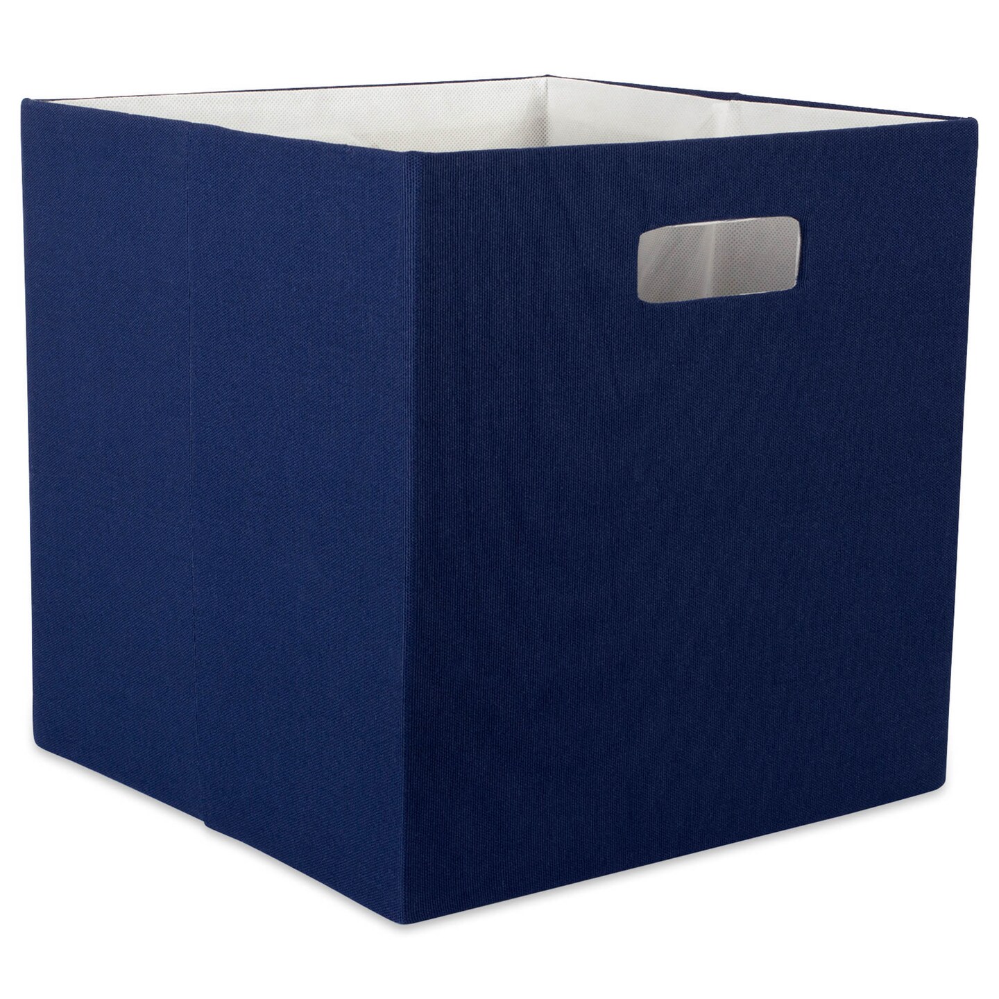 Contemporary Home Living Nautical BLue Cube Storage Bin 11" | Michaels