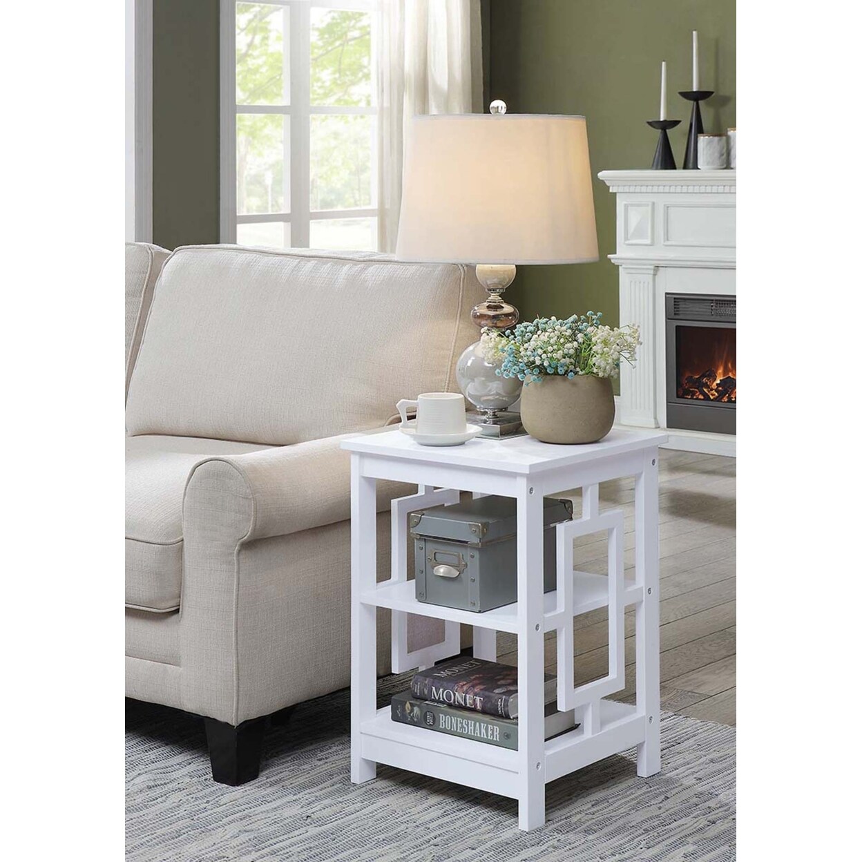 Convenience concepts town square end table store